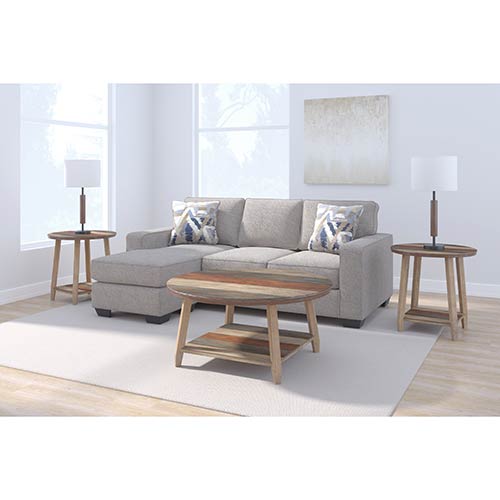 Signature Design by Ashley Greaves Stone Sofa Chaise