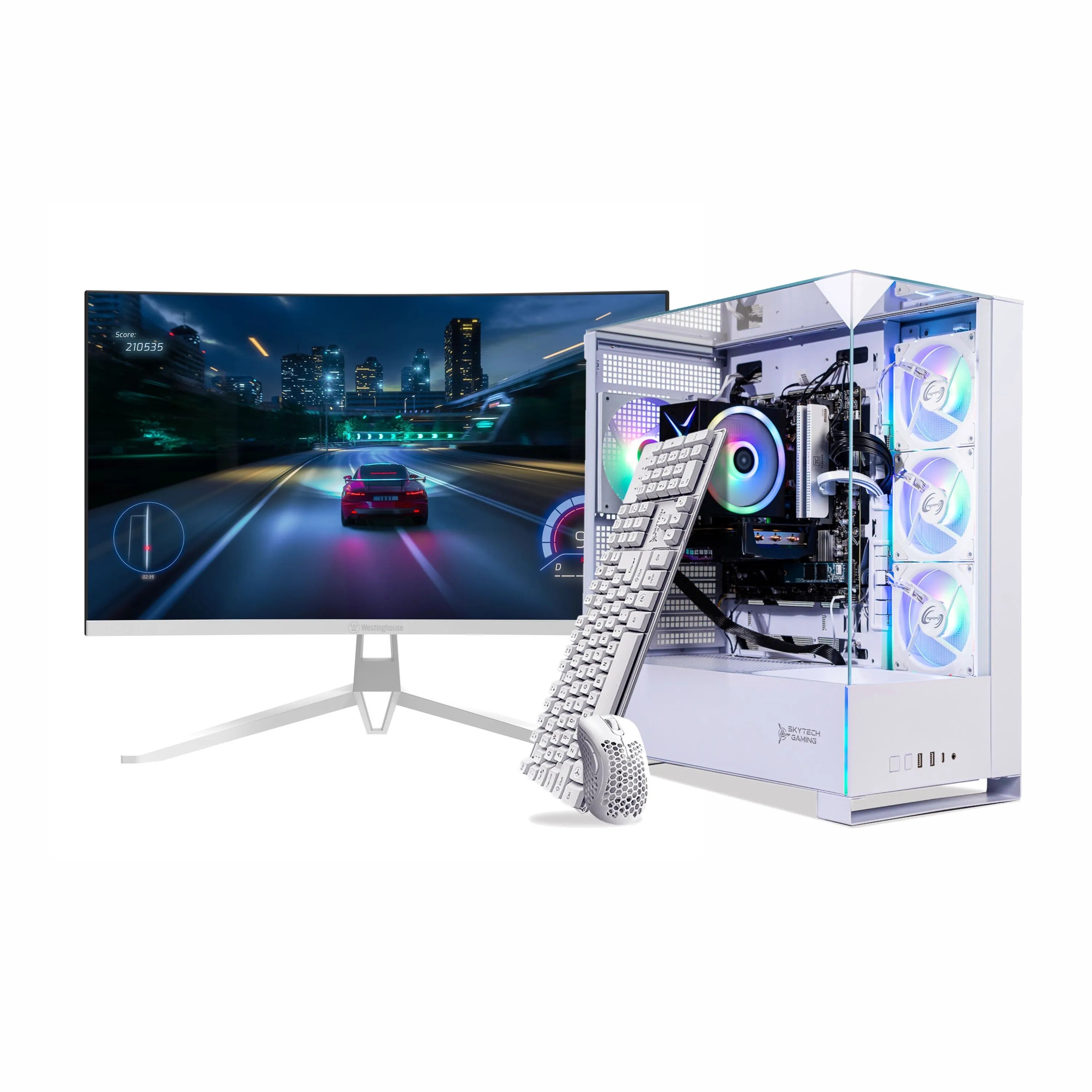 Skytech Avalanche w/27" Monitor Desktop Gaming Bundle | Intel Core i5 ...