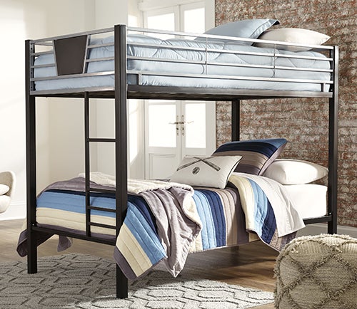 Signature Design by Ashley Dinsmore Twin Over Twin Bunk Bed - Premium ...